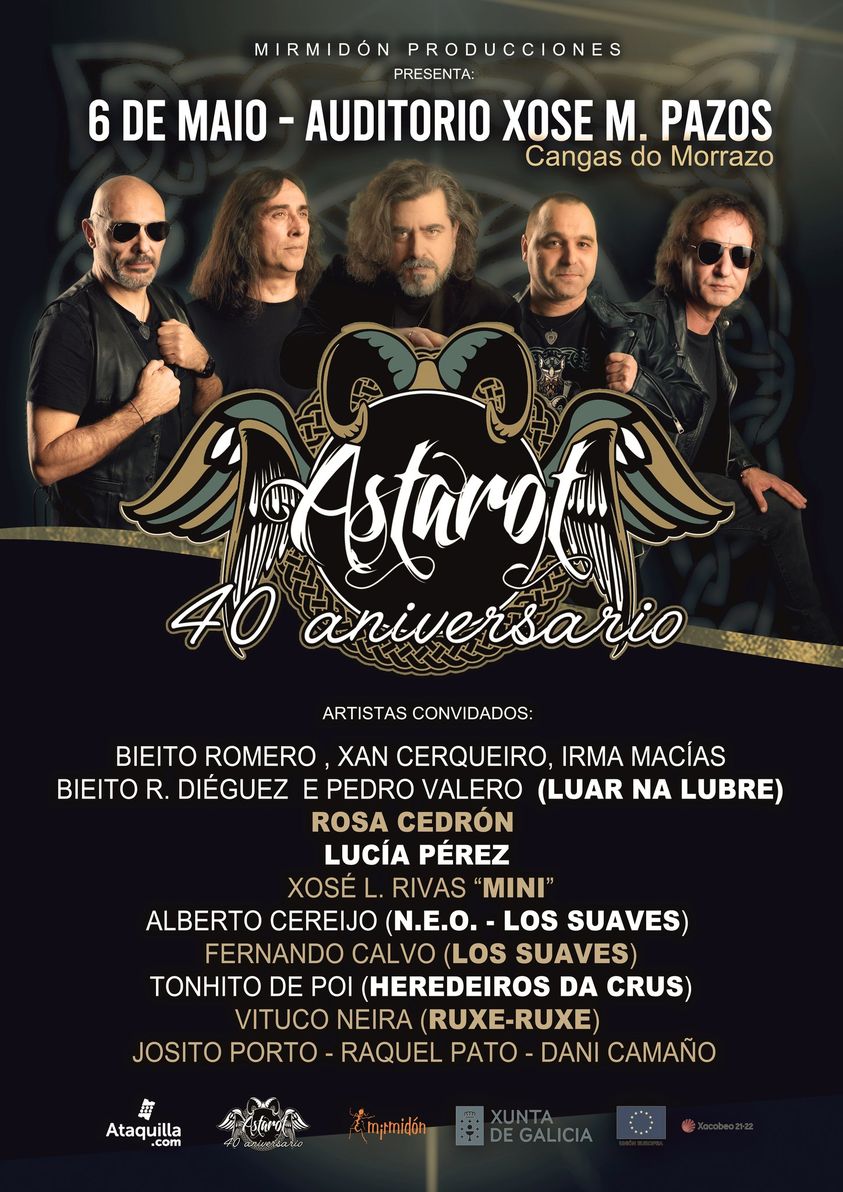 Astarot celebra os seus 40 anos de traxectoria - G24