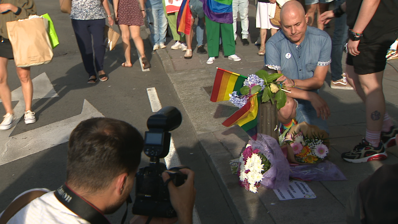 A Coruña homenaxea a Samuel Luiz dous anos despois do seu asasinato - G24