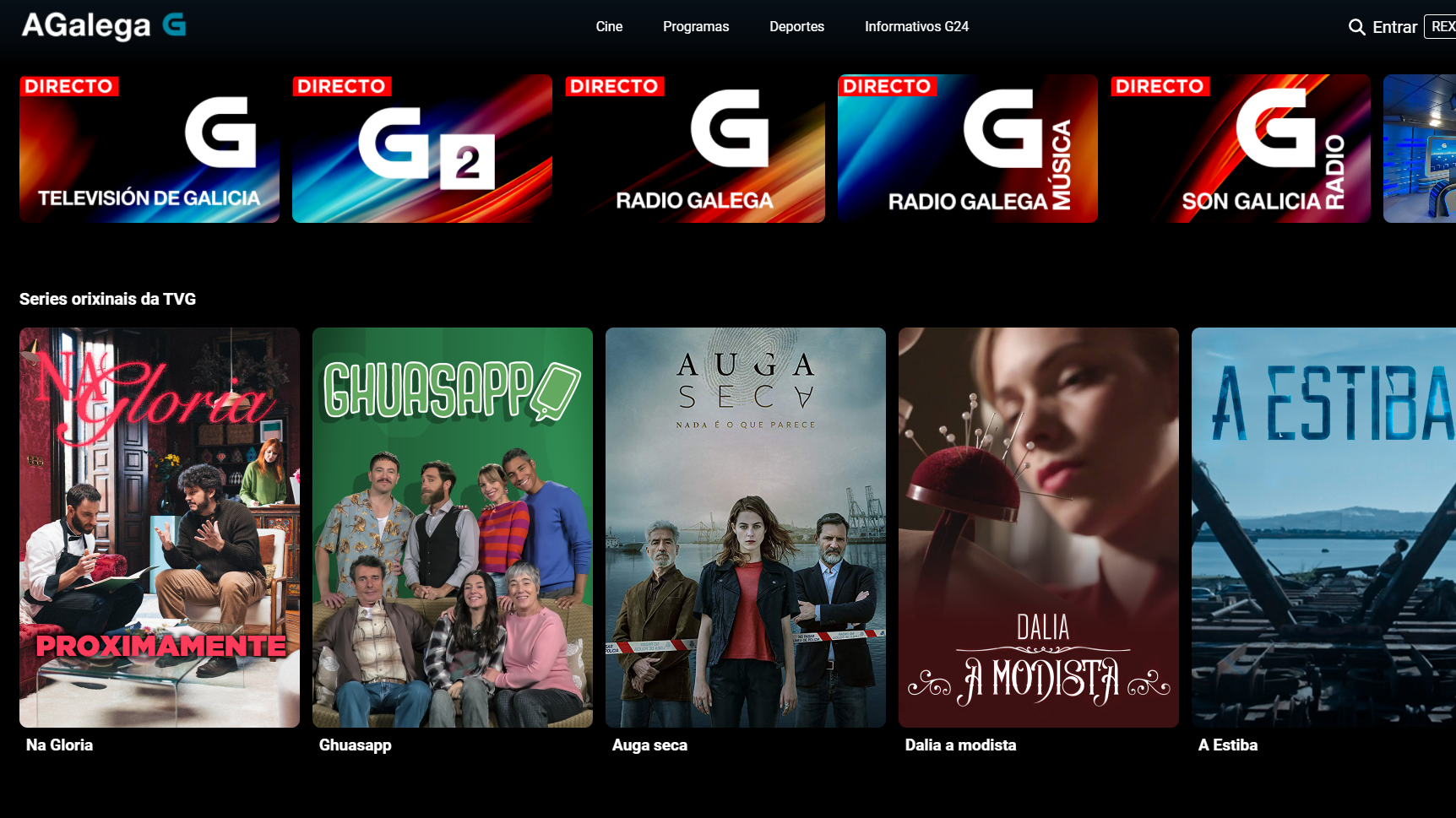 Nace AGalega, a plataforma dixital de contidos da CRTVG - G24