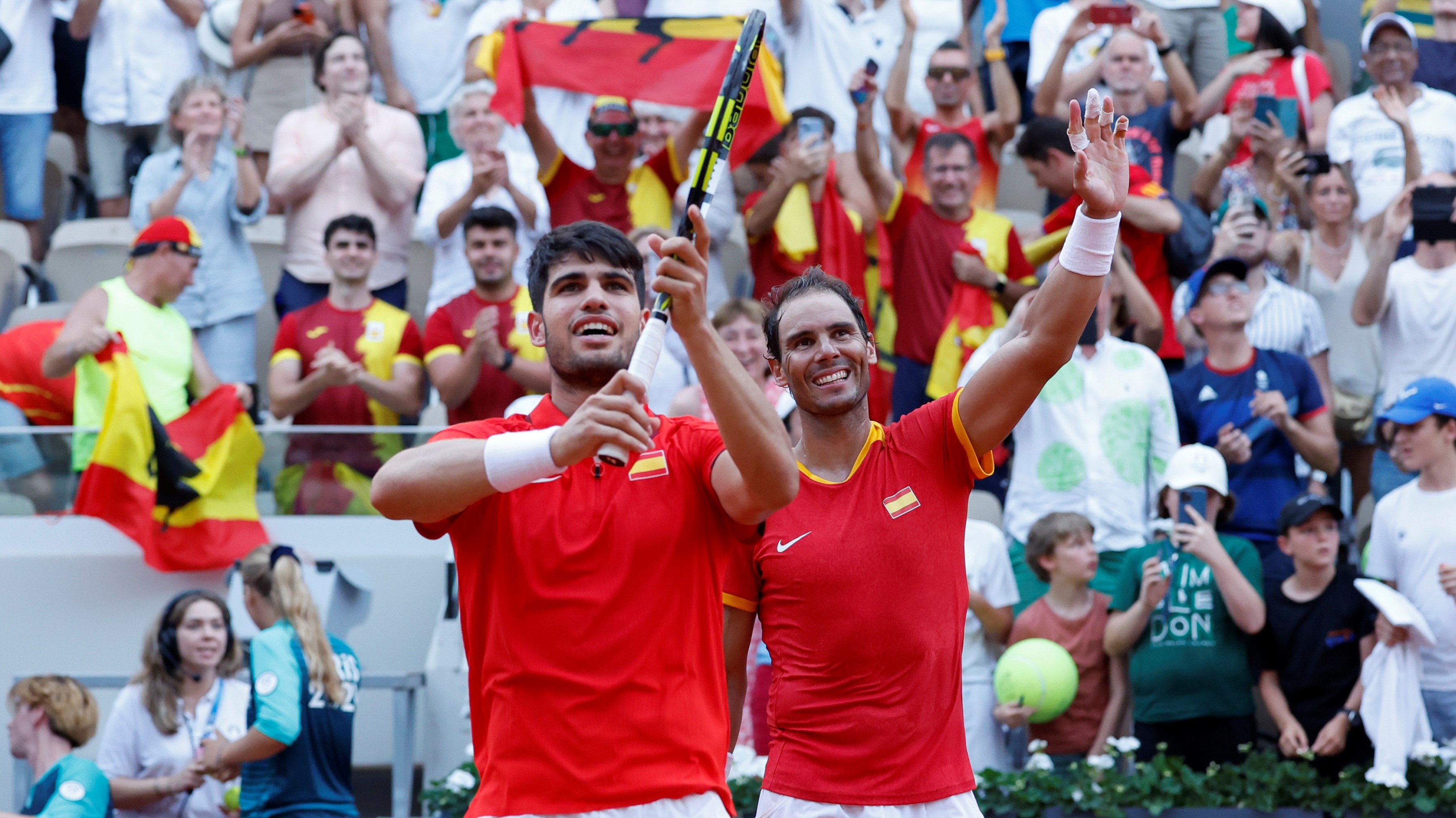 A parella formada por Nadal e Alcaraz queda a un partido de loitar ...
