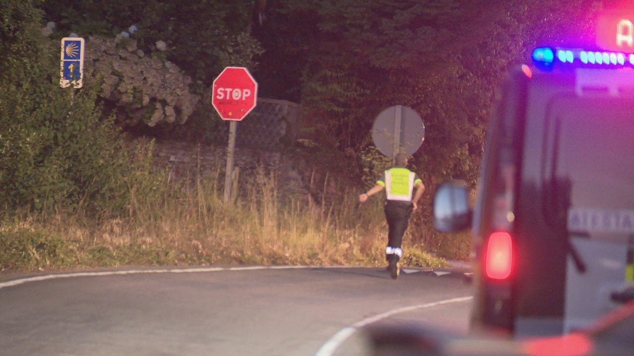 Foxe correndo da Garda Civil cando lle ían facer o test de alcolemia ...