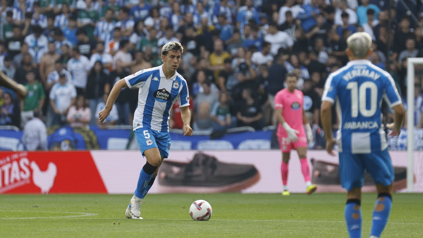 Dani Barcia: “Sería todo un soño seguir no once inicial” - G24