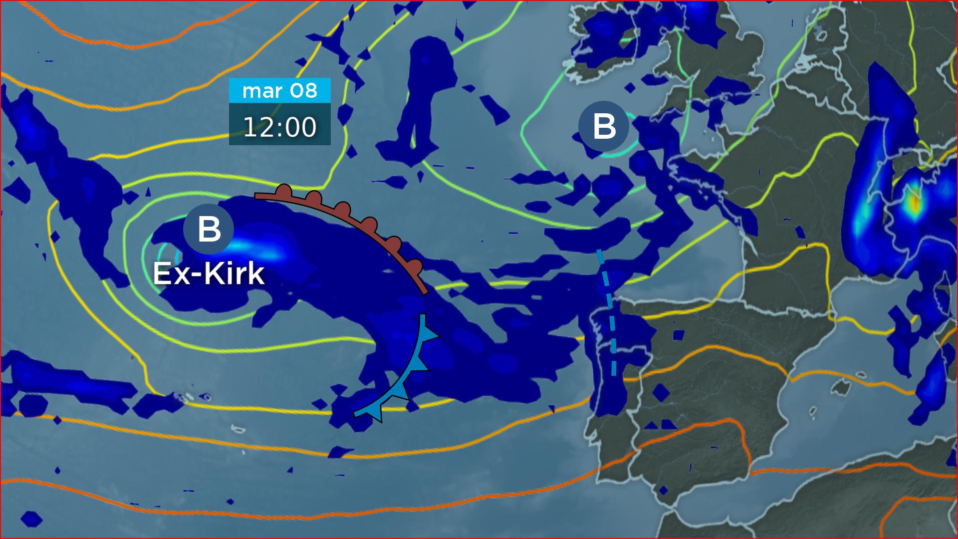 Kirk deixa mar combinado na costa galega - G24