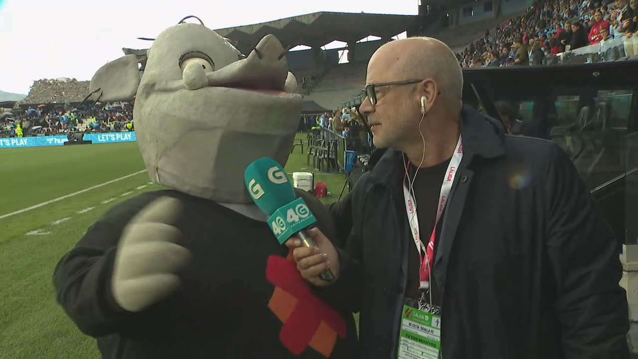 O Xabarín celebra o 40 aniversario da Galega en Balaídos e dálle sorte ...