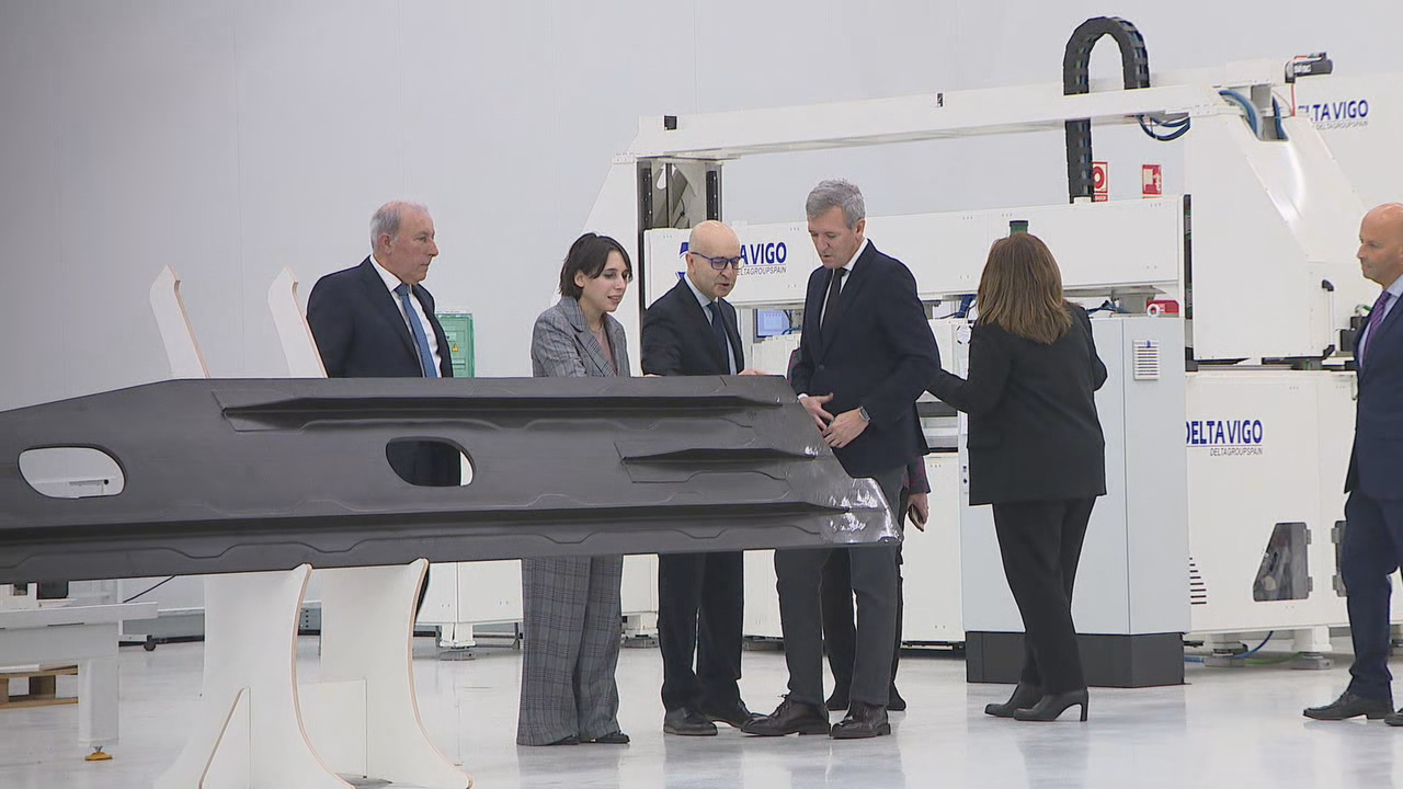 As pezas de moitos avións que voan por todo o mundo fabrícanse en ...